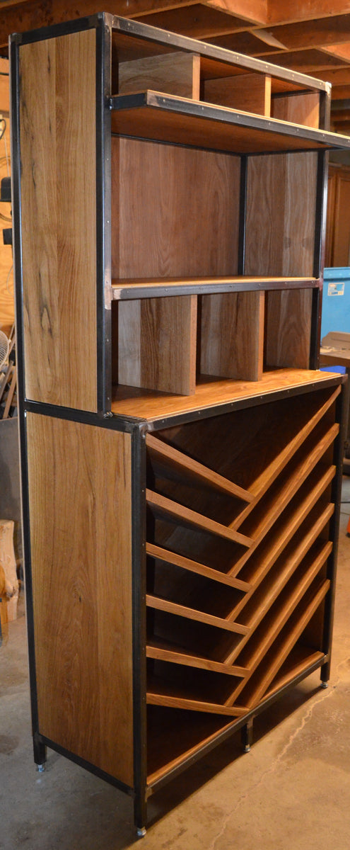 Custom Industrial Look Rack – Appalachian Mercantile